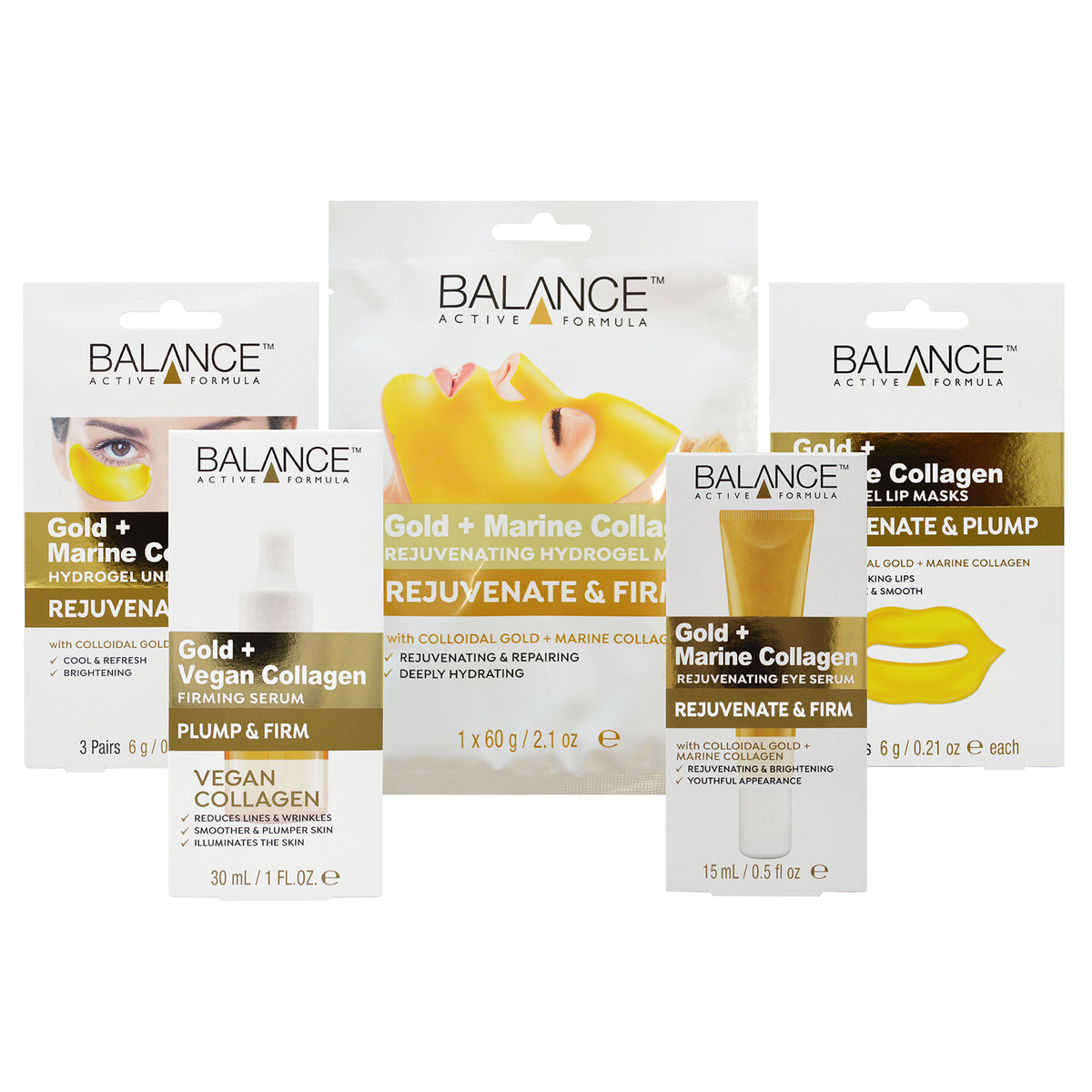 Gold & Marine Collagen Bundle – Balance Active Formula
